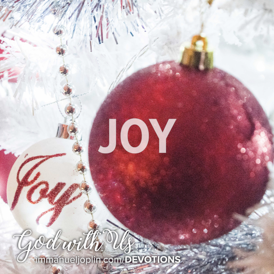 Joy | December 10 Advent Devotion – Immanuel Lutheran Church LCMS
